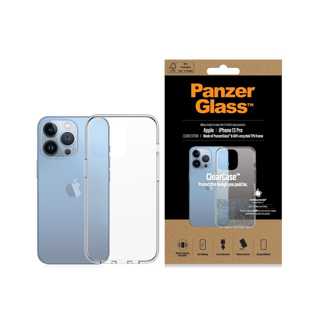 PanzerGlass - iPhone 13 Pro - Skal - ClearCase - Transparent | Tele2 by ...