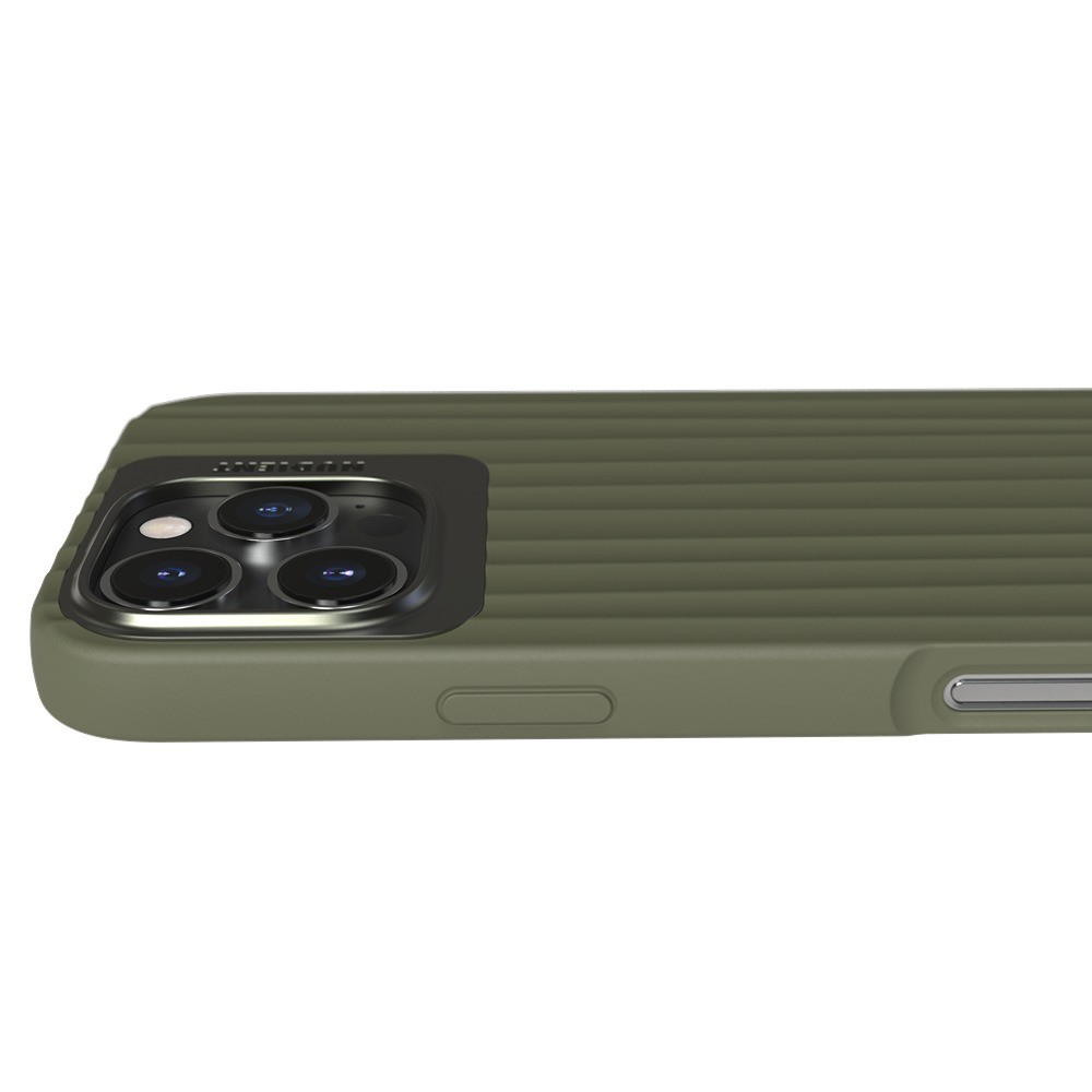 Nudient - iPhone 16 Pro Max - Skal - Bold MagSafe - Olive Green | Tele2 ...