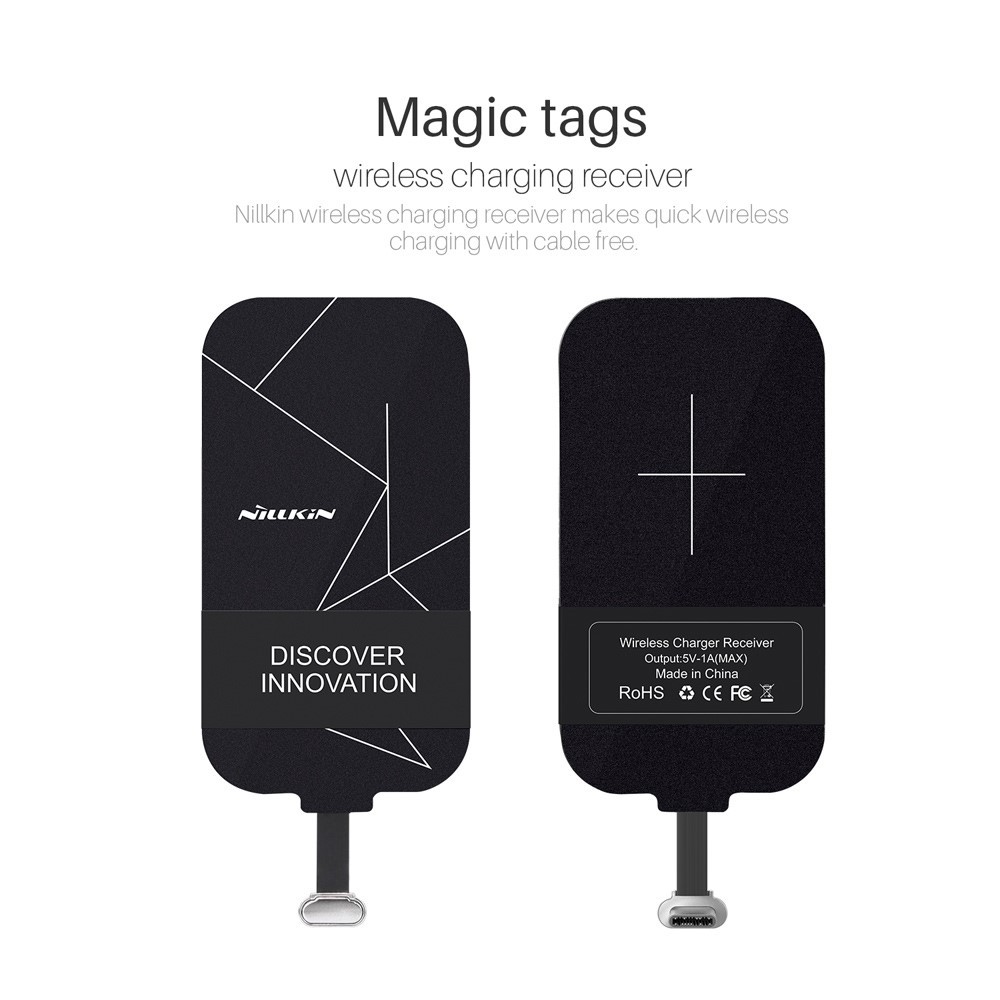 Nillkin Magic Tag Wireless Charging Receiver | Tele2 by SkalHuset